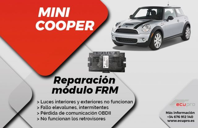Reparar Módulo FRM Mini Cooper R56 | Ecupro España