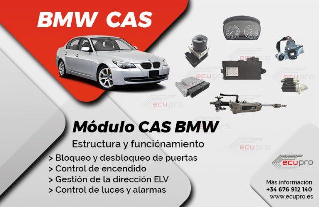 ¿Qué es el módulo CAS BMW ? Averías frecuentes | Ecupro