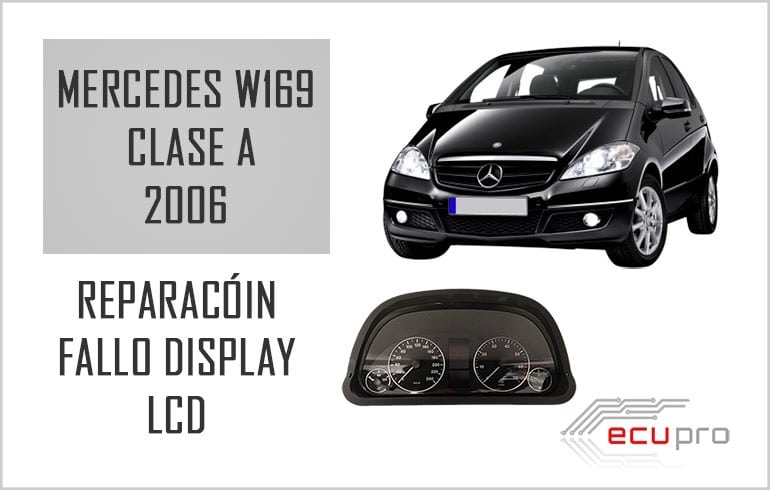Reparación pantalla LCD cuadro de instrumentos Mercedes - Ecupro