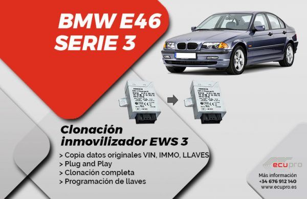 EWS BMW - solución fallo inmovilizador BMW E46 | Ecupro España