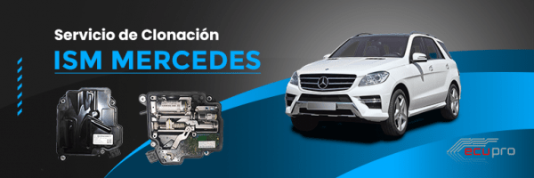 Mercedes Clase S W221 virginizar módulo ISM | Ecupro España