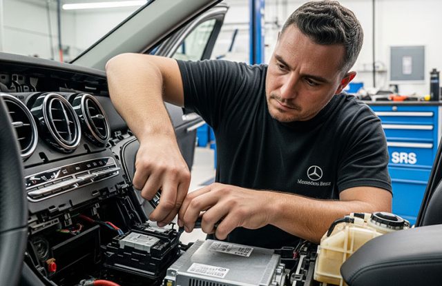 Mercedes Benz SRS: qué es, cómo funciona y cómo repararlo | Ecupro